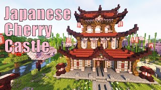 Minecraft: How to build Japanese Temple - Tutorial - Minecraft Builders