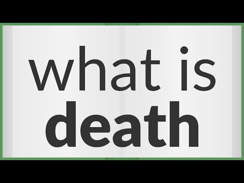 Death | meaning of Death