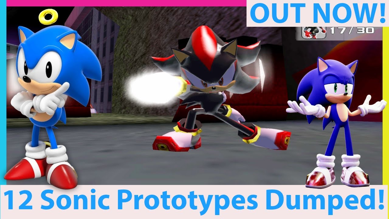12 Sonic the Hedgehog Prototypes Dumped!