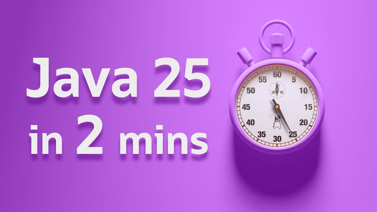 What’s New in Java 25 in 2 Minutes... More or Less - Sip of Java