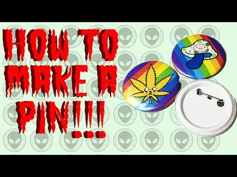 How To Make A Custom Pinback Button!