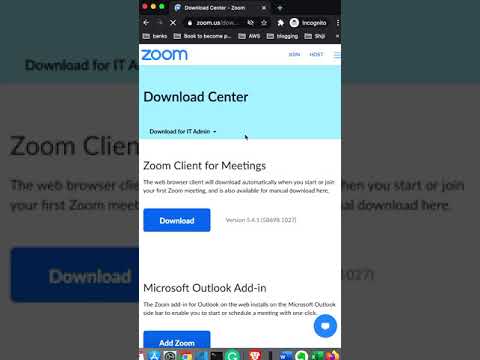 How to install Zoom app on Mac #shorts
