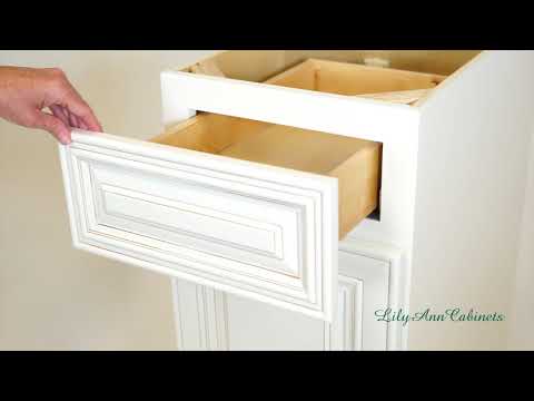Lily Ann Cabinets Charleston Antique White Cabinet Features