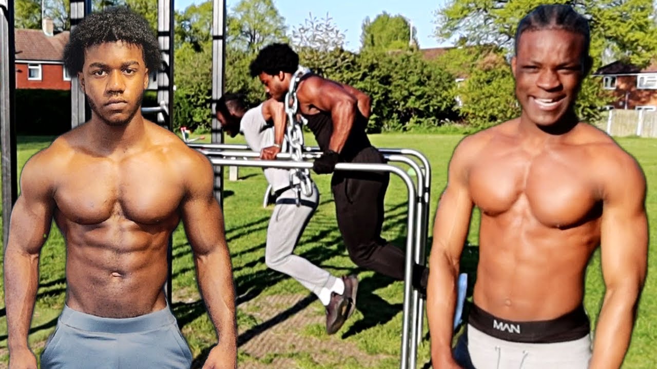 Calisthenics Park Workout with @JRTHAKID