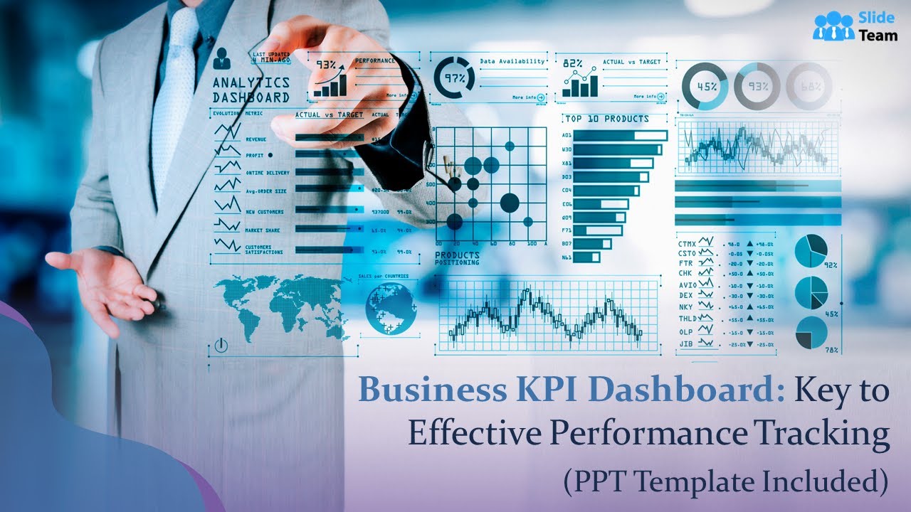 Business KPI Dashboard: Key to Effective Performance Tracking (+PPT Template)