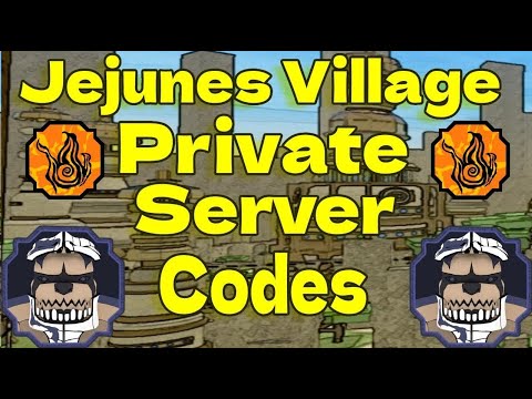 25 Private Server Codes For Jejunes Village | Shindo life