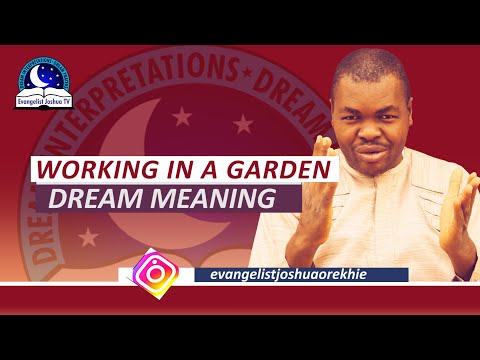 Working in a Garden Dream Meaning - Biblical Interpretations