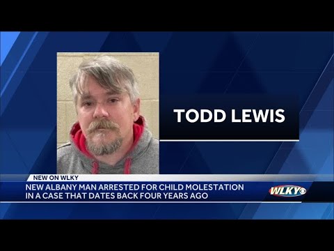 New Albany man arrested on child molestation charges