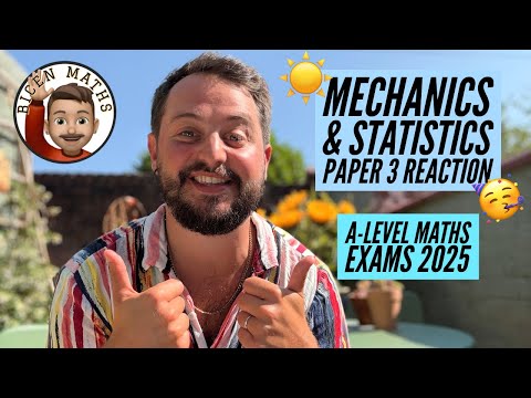 Congratulations! ☀️🥳 Paper 3 Reaction: A-Level Maths Exams 2025 [Edexcel] 📝