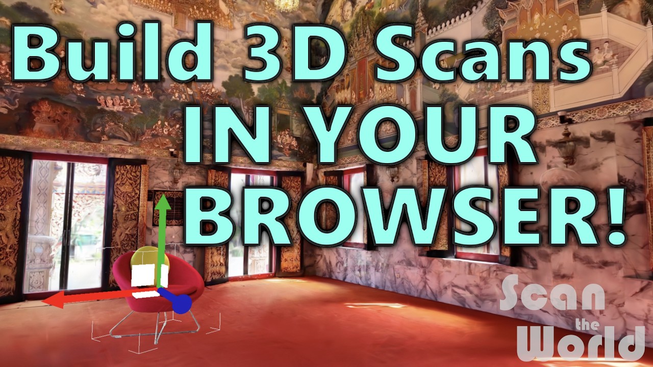 Capture, Train, Explore: Browser-Based 3D Platform | Scan the World