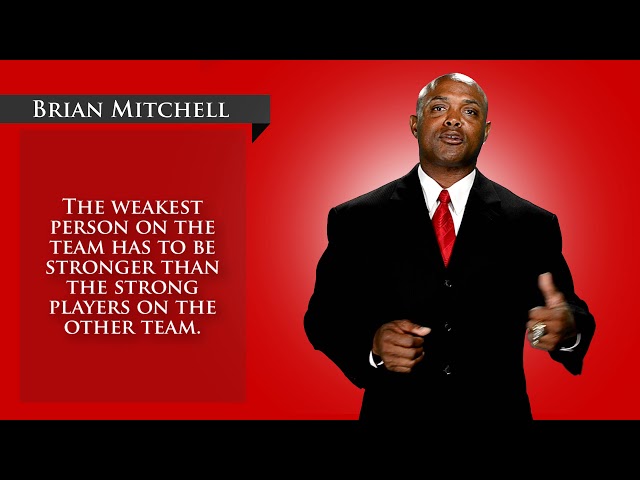 Former NFL Player & Motivational Speaker Brian Mitchell | Brian K. Mitchell