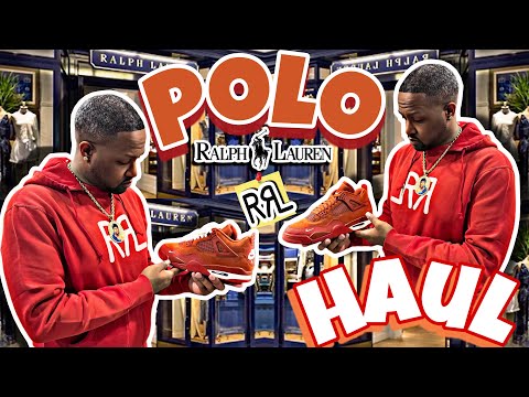POLO RALPH LAUREN SPRING SHOPPING HAUL | NIGEL SYLVESTER JORDAN 4 BRICK BY BRICK 🧱