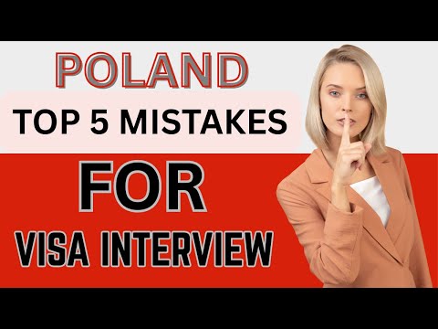 Avoid These 5 Poland Visa Interview Mistakes! #2025