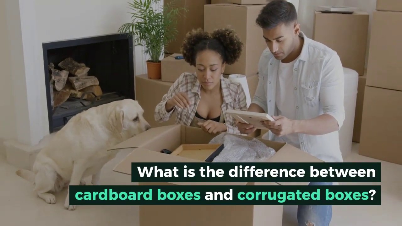 What is the difference between cardboard boxes and corrugated boxes?