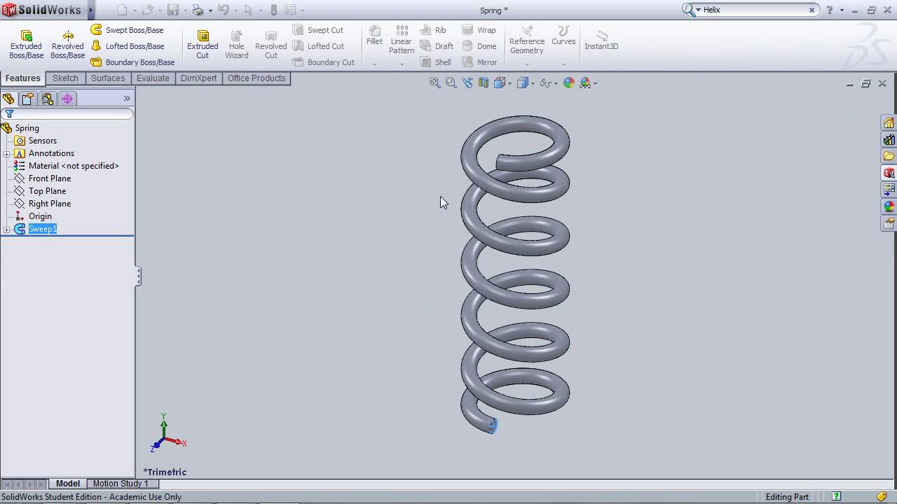 Modeling a Formula SAE Suspension Spring