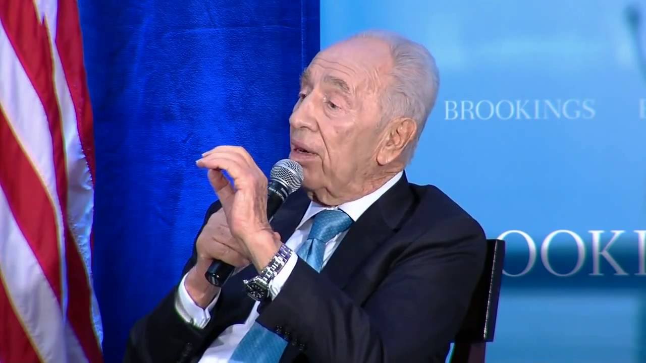 Full Event - A Discussion with Israeli President Shimon Peres and U.S. Secretary of State Hillary Cl