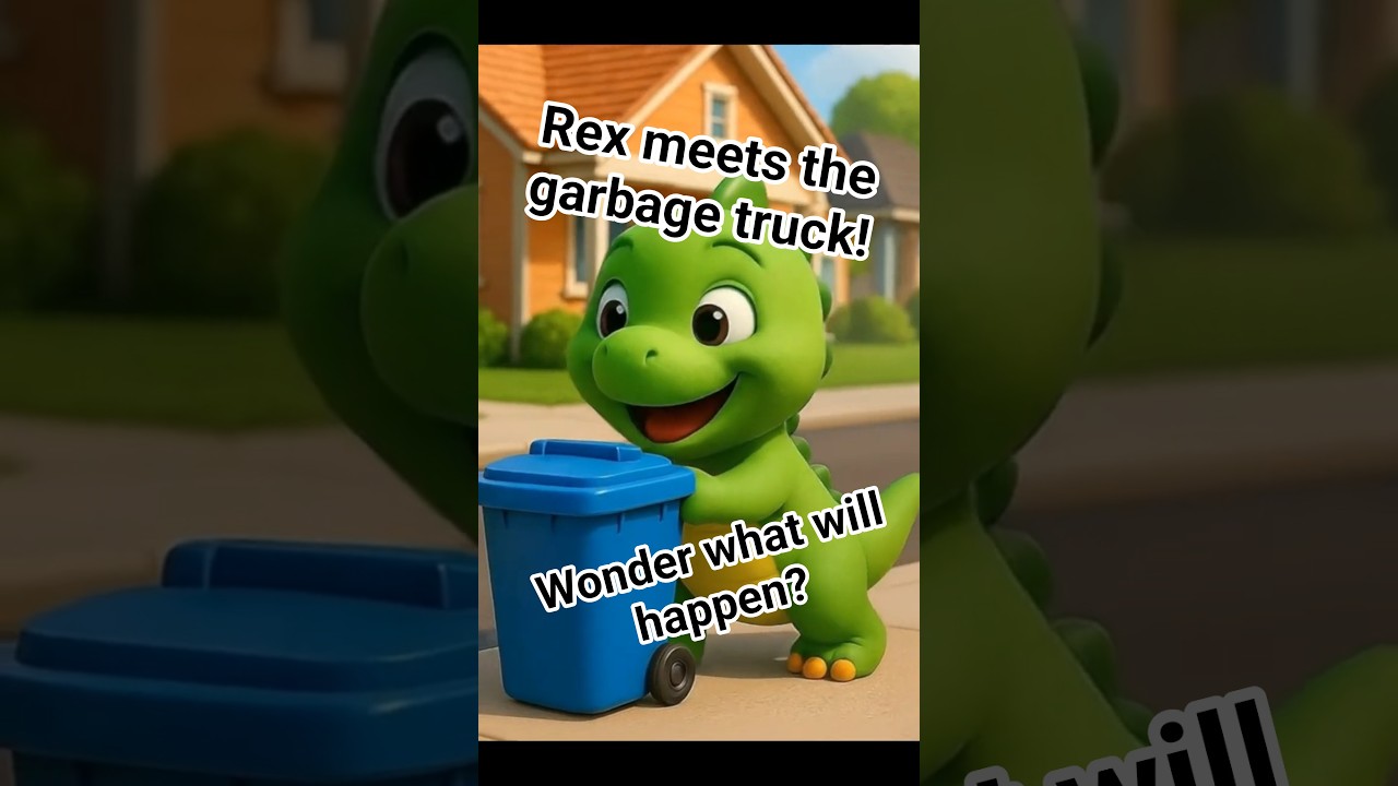 Garbage Truck for Kids 🚛 | Learn with Happy Hatchlings #kidslearning #educationalvideo