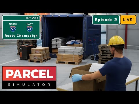 Parcel Simulator Live! - The Quest for More Automation Continues! Episode 2