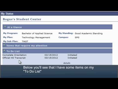 MySPC My Status