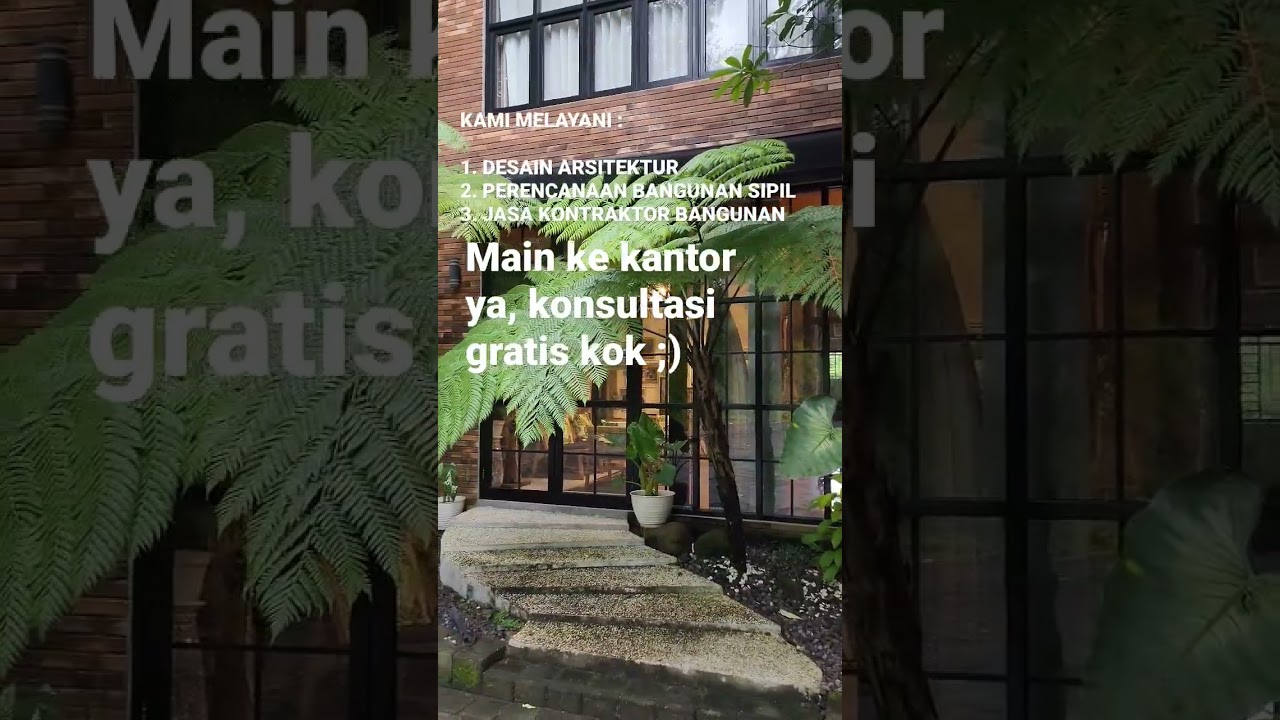 JASA DESAIN ARSITEKTUR DAN KONTRAKTOR BANGUNAN #kontraktor #kontraktorjogja