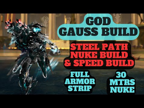 This Gauss Prime Build Warframe 2024 is INSANE