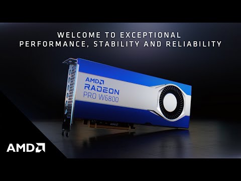 AMD Radeon™ PRO W6800 Graphics. Discover Your Software’s Full Potential