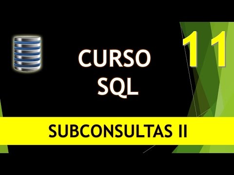 Learn Curso SQL Subconsultas II Vídeo 11 - Mind Luster