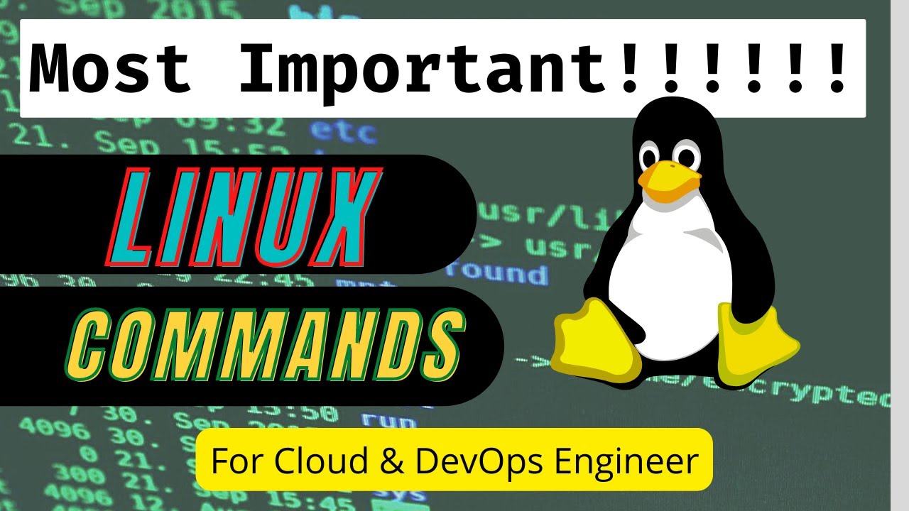 Linux commands for Cloud and Devops engineers