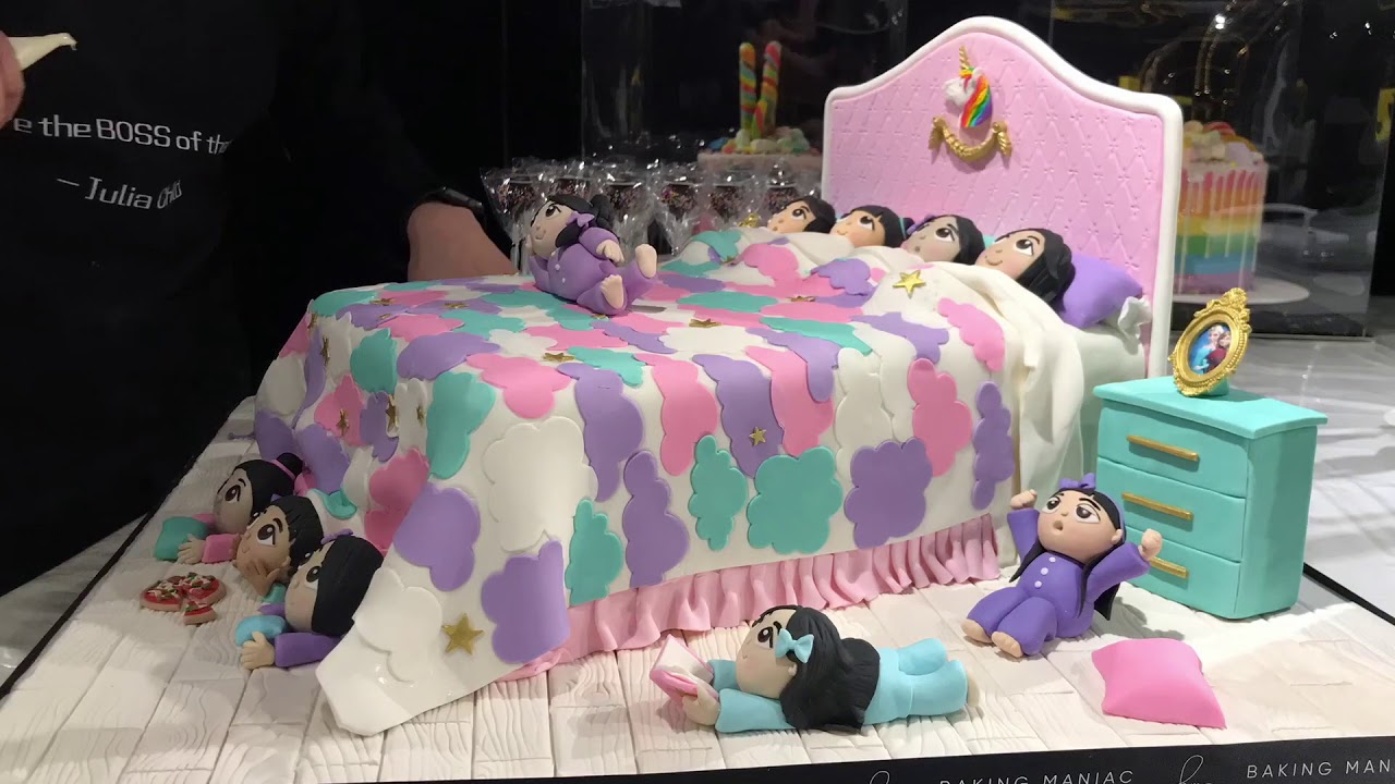 Making of Sleepover Cake