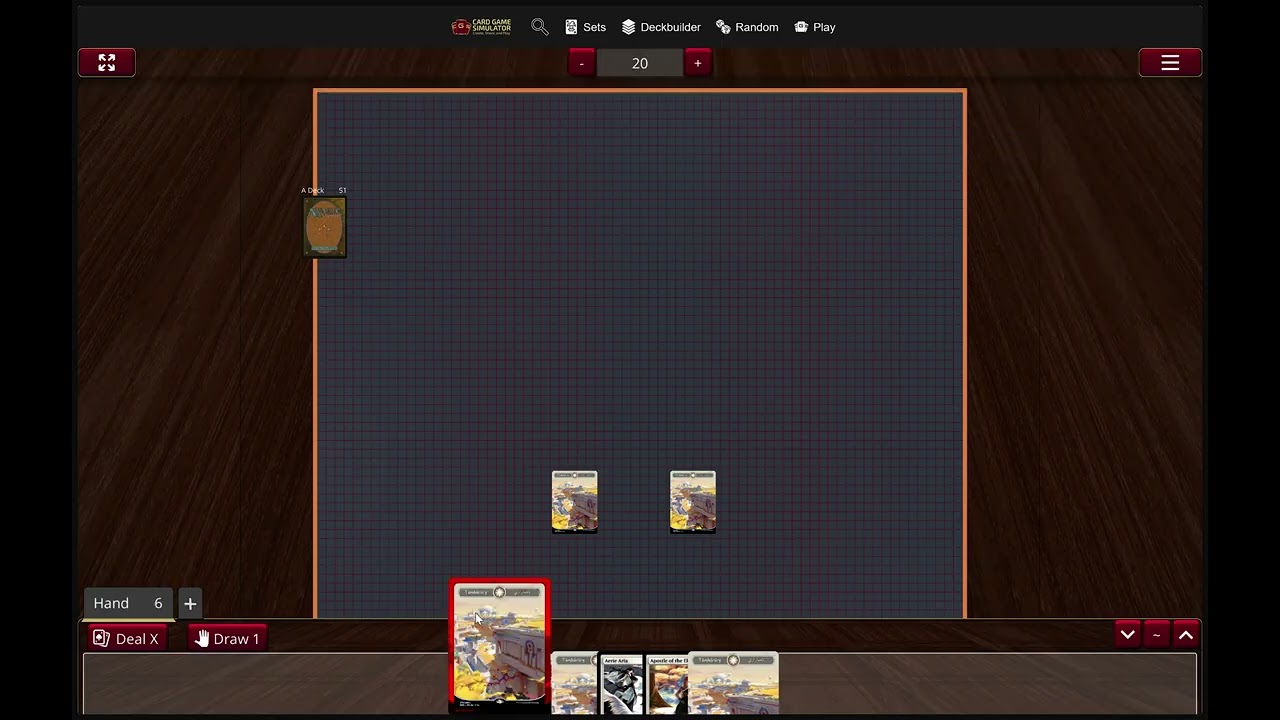 MSE Set Hub — Card Game Simulator