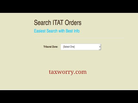 How to Search & Download Any ITAT Orders Easily !