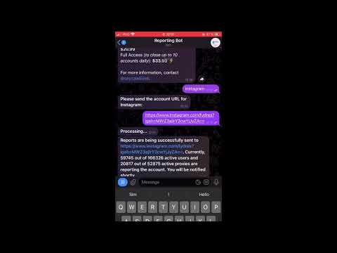 INSTAGRAM MASS REPORT BOT (INSTANT BAN)