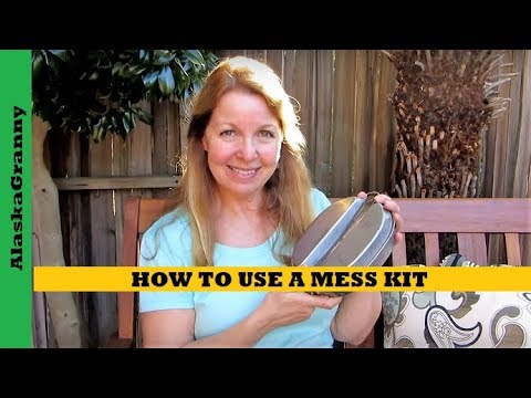 How To Use a Mess Kit 1944 US Army Mess Kit