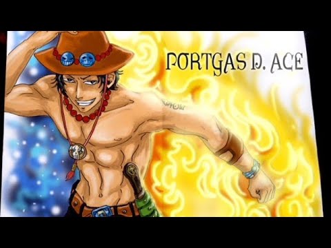 Portgas D Ace for a friend. #drawing #onepiece #anime#cartoon #ace #fanart #noodlemie #gift #hobby