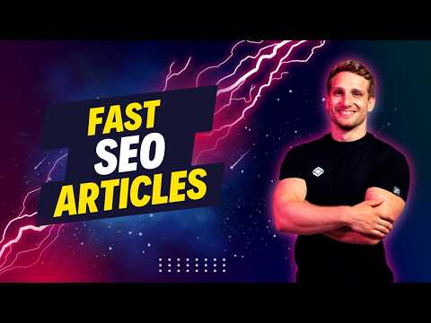 Best AI Writer - FAST and Easy SEO Article Generator