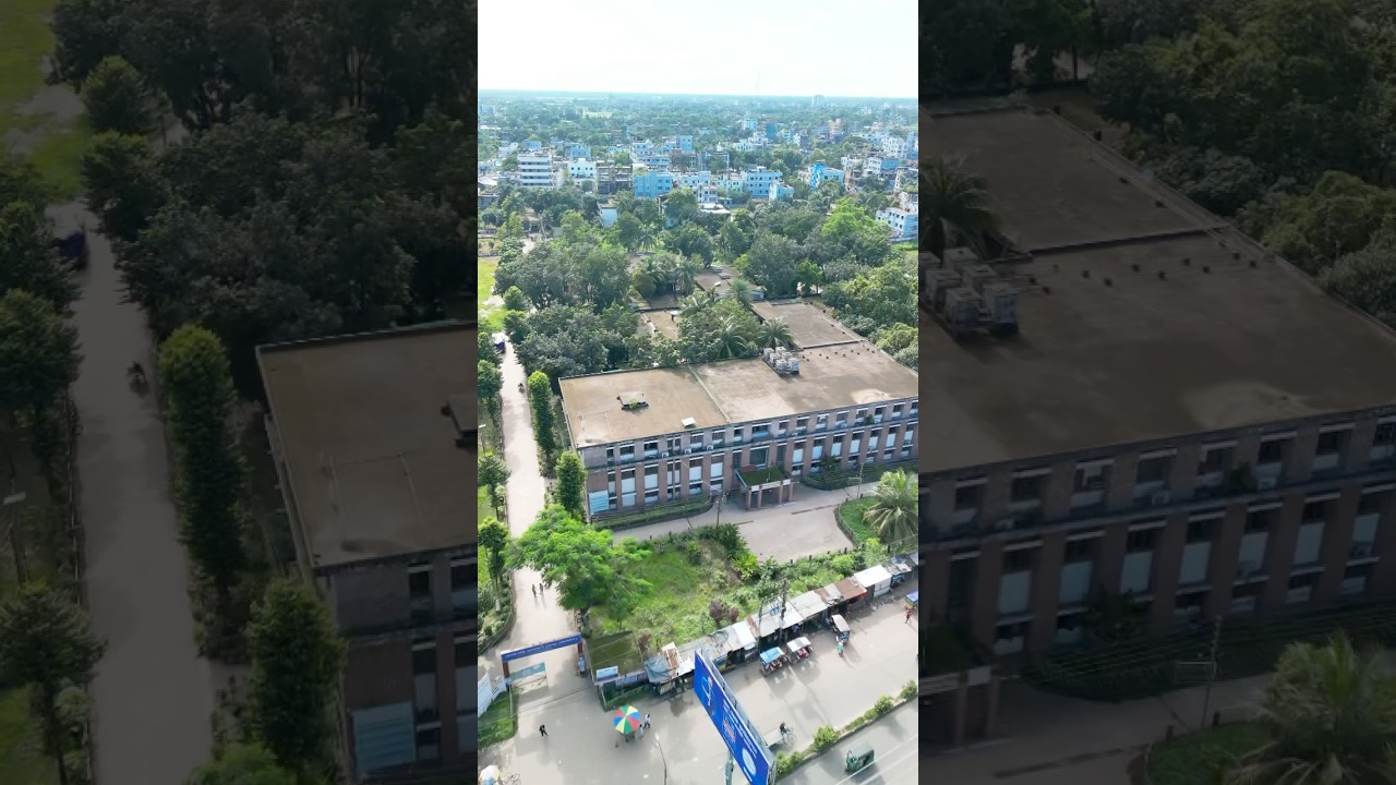 Mymensingh Technical Training Center (TTC) #dronevideo