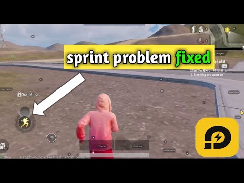 Fixed sprint button in ldplayer //bgmi//bgmi #bgmi