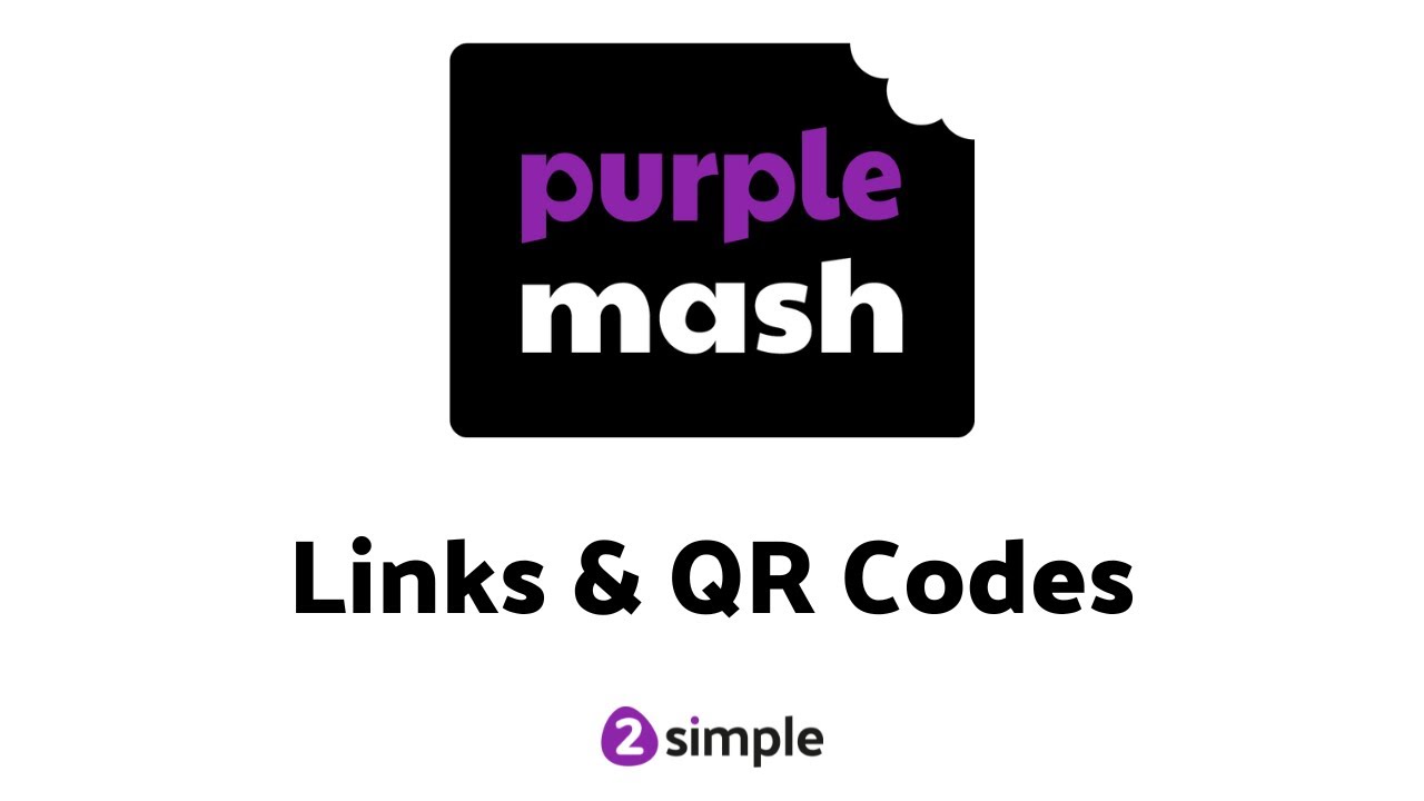 Sharing Work using Links and QR Codes in Purple Mash | 2Simple