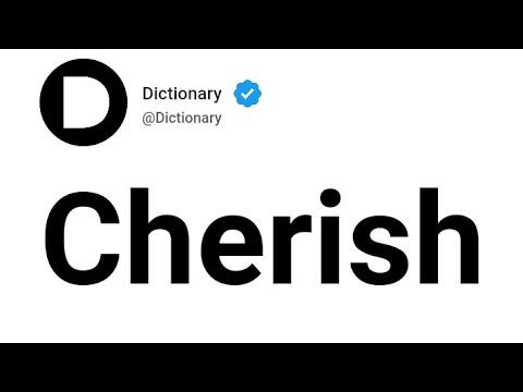 Cherish Meaning In English