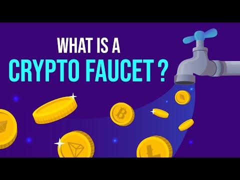 What's a Crypto Faucet? [ Explained With Animations ]