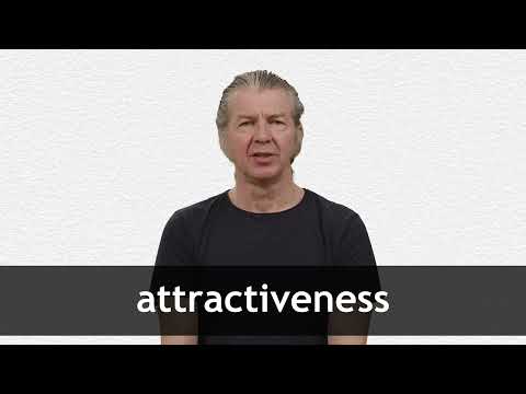 ATTRACTIVENESS 释义 | 柯林斯英语词典