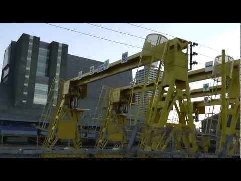 Japanese Railroad Service Cranes | Japan Train Videos