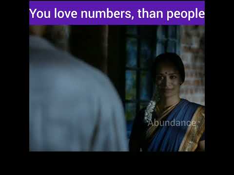 ramanujan wife- you love numbers, more than people
