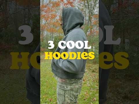 3 Cool Hoodies #hoodie
