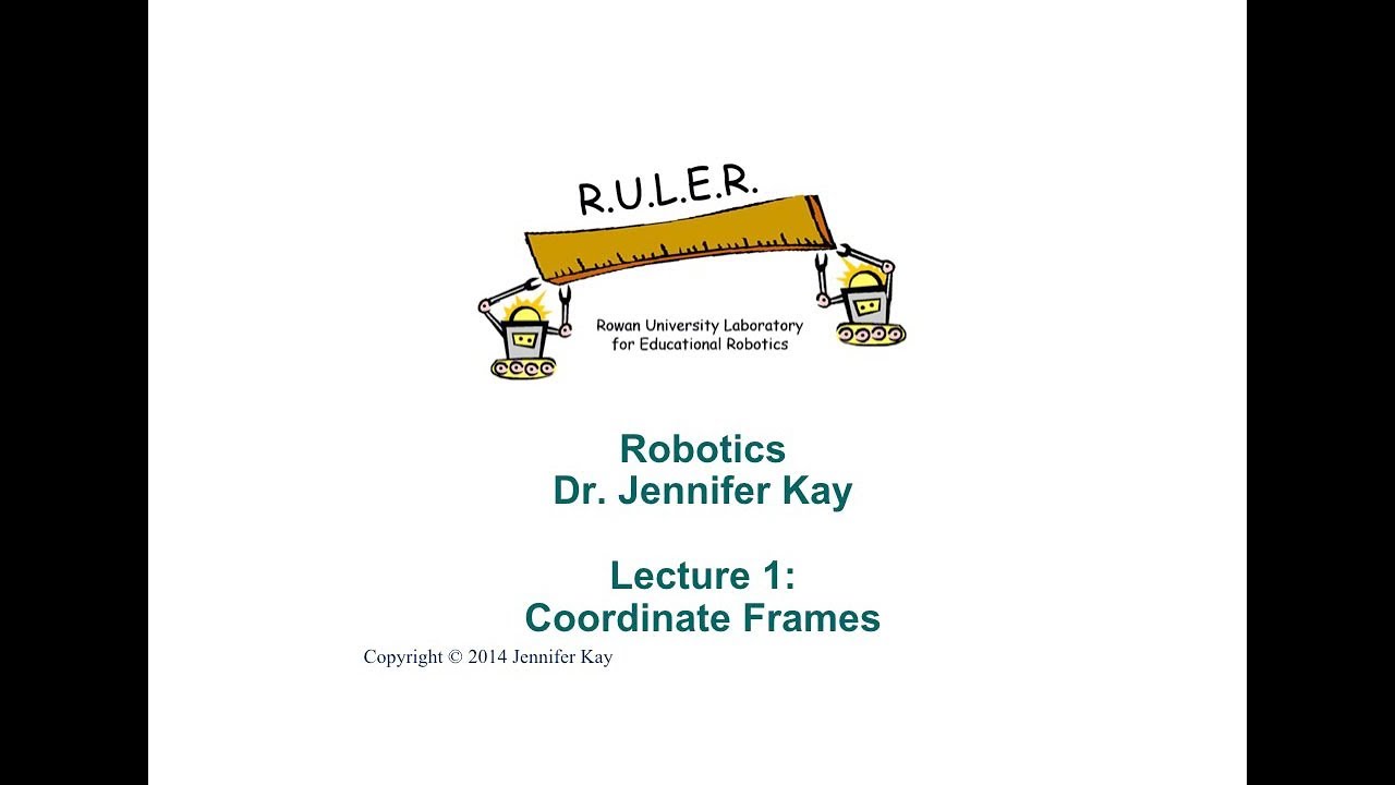 Introduction to coordinate frames