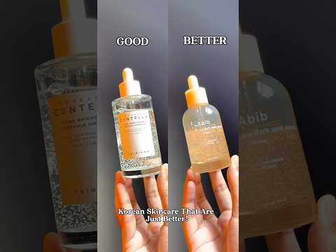 Korean Skincare That R "BETTER"💦 #shorts #skincare #skincareroutine #koreanskincare #kbeauty #acne