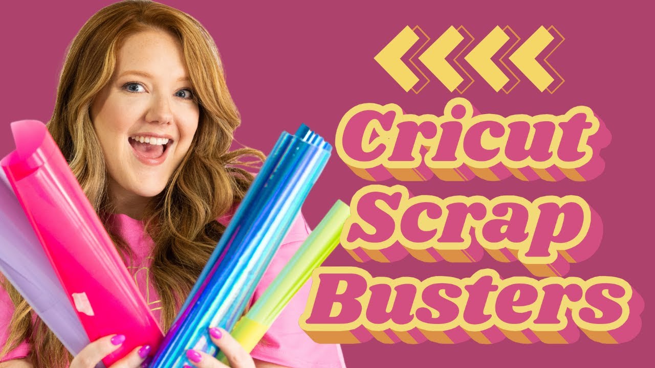 👌 CRICUT HACKS  For Layering Adhesive Vinyl On ANY Material! (AMAZING Scrap Buster Project👌)