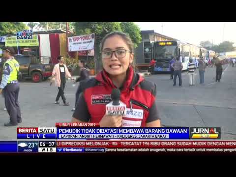 Pagi Hari, Terminal Kalideres Belum Dipadati Pemudik