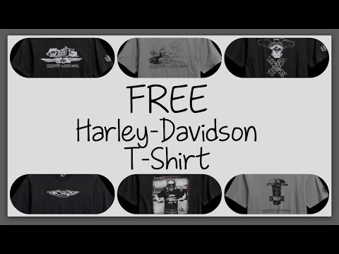 FREE HARLEY-DAVIDSON T-SHIRT