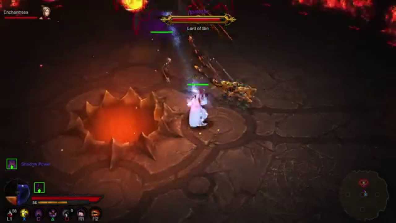 Diablo III: Reaper of Souls - Azmodan Boss Fight Hard